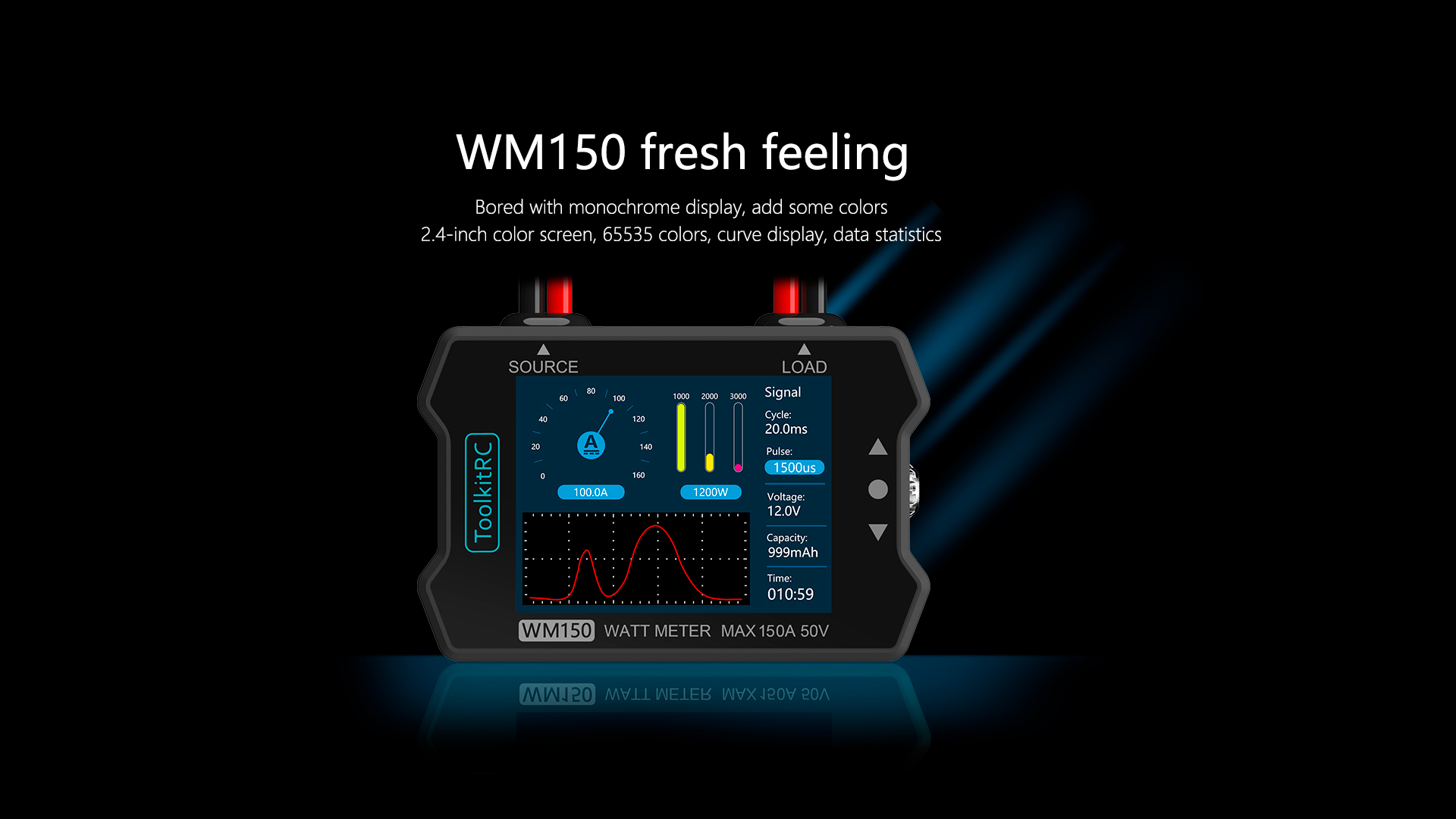ToolkitRC WM150 Advanced Watt & Power Meter